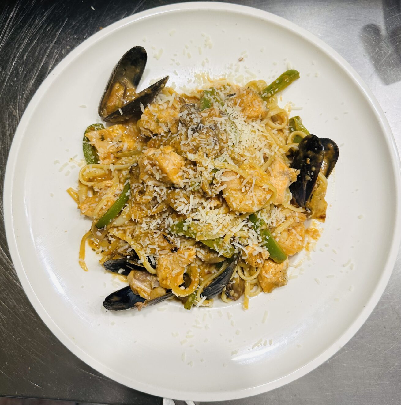 SEAFOOD PENNE – BRISTOL BAR & GRILL